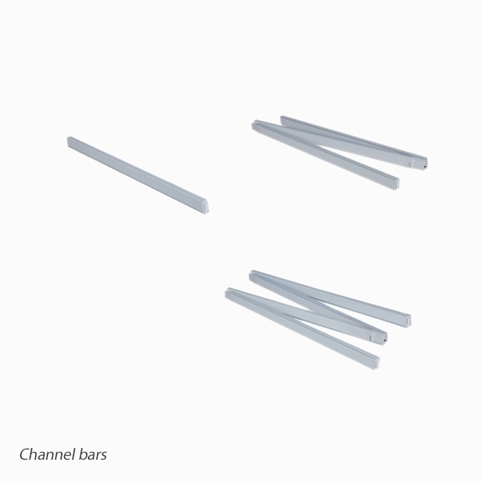 CHANNEL BARS BACKLIT - Easyscreen